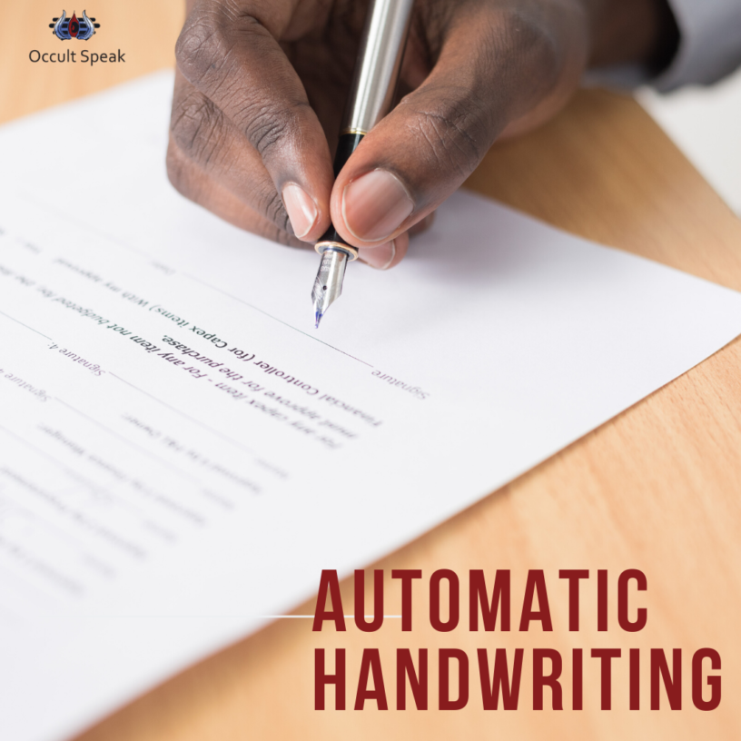 How to Channel Your Mind Through Automatic Writing