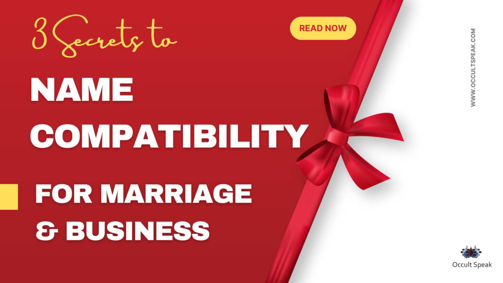 3 Secrets to Name Compatibility Test for Business Partnership