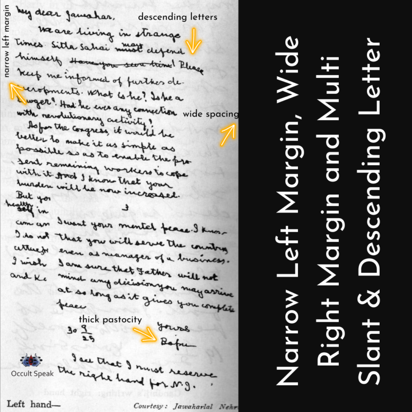 Dark Secrets in Mahatma Gandhi Handwriting