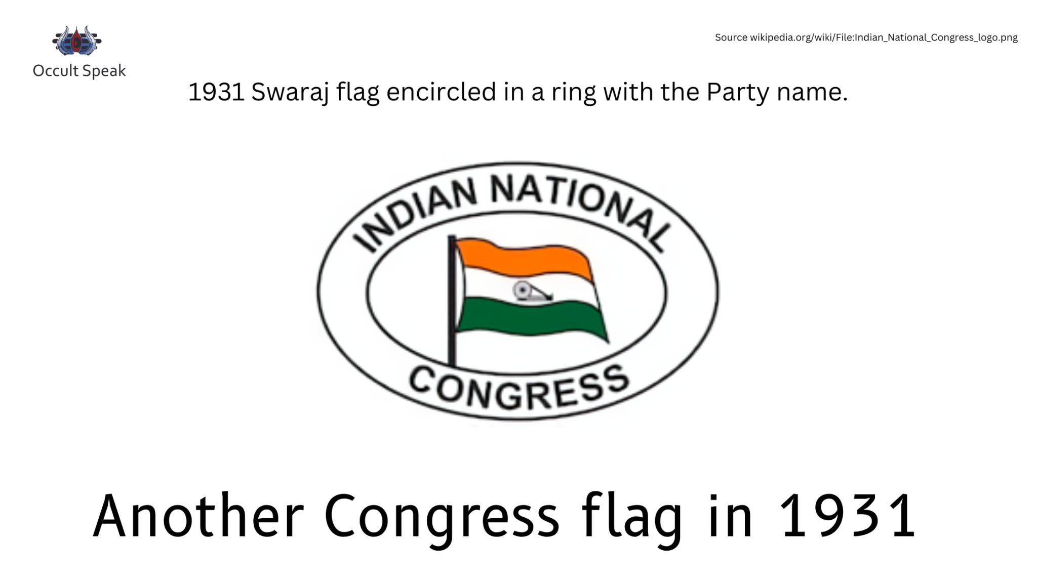 Dark Secrets of Indian National Congress Logo Analysis