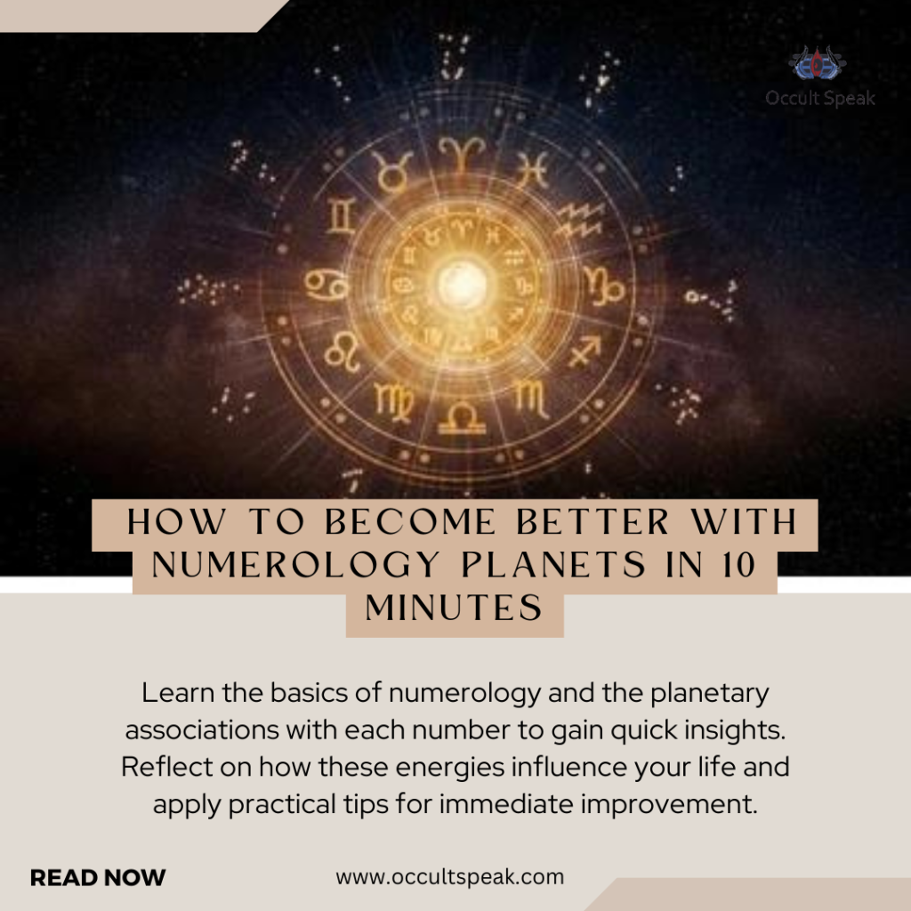 The Secret Influence of Numerology Planets Revealed - Find Out Now!